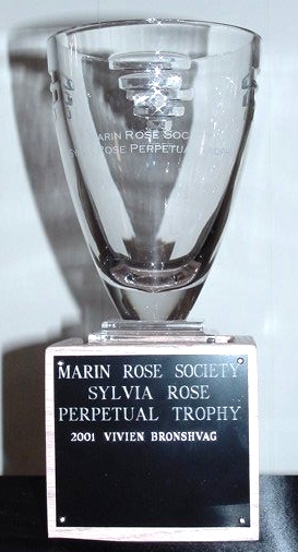 The Sylvia Rose Trophy - Marin Rose Society
